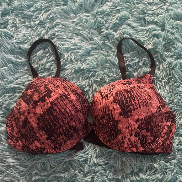 PINK Victoria's Secret | Intimates & Sleepwear | Snake Print Push Up ...